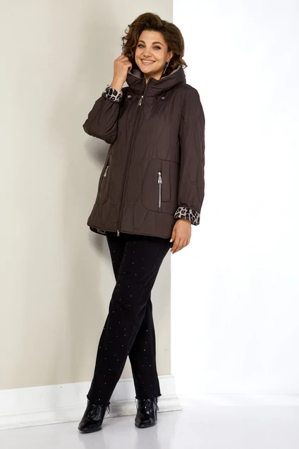 Куртка 2194 сливовый Shetti купить в интернет магазине | в наличии